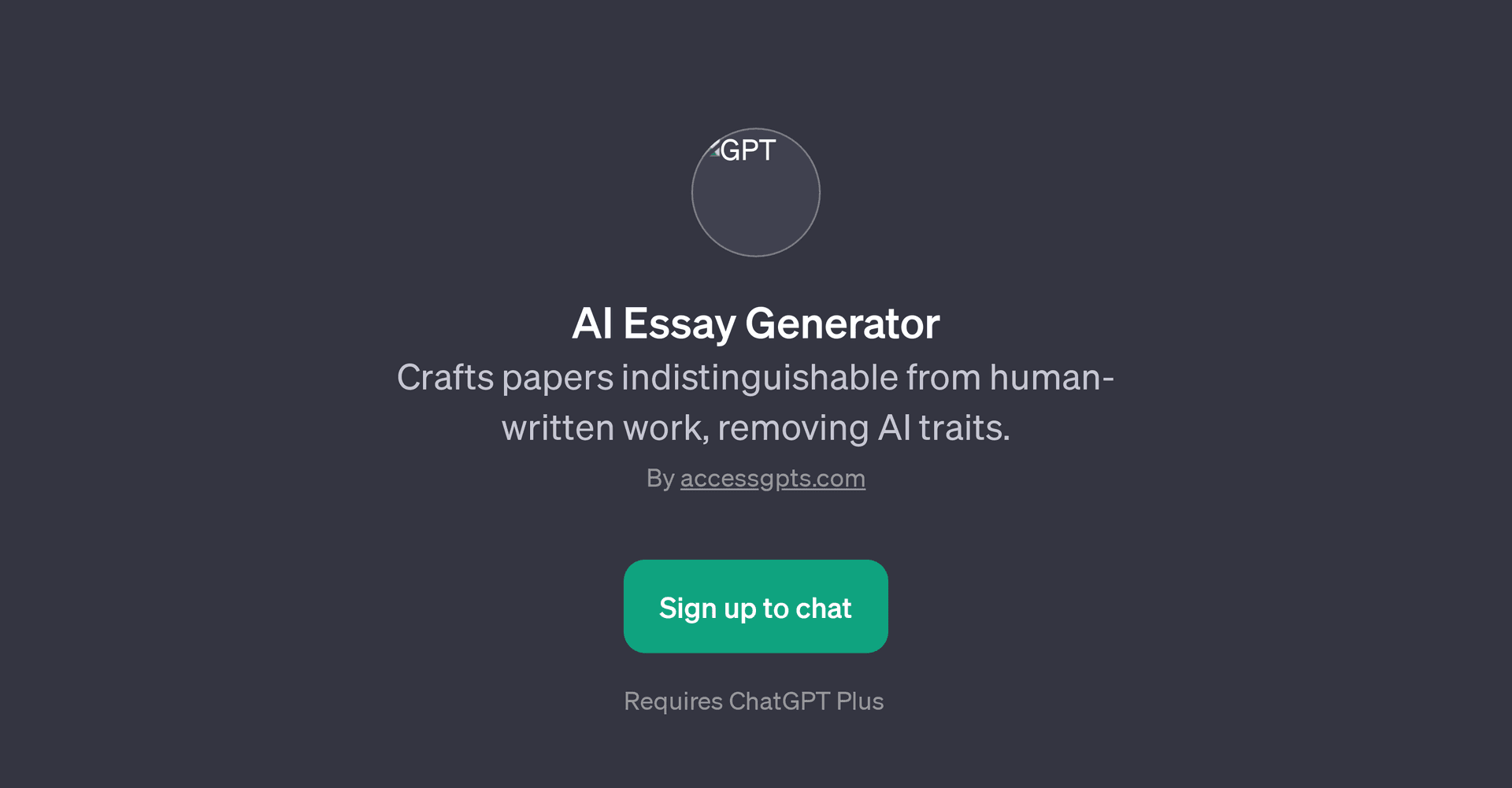 AI Essay Generator | Top AI List